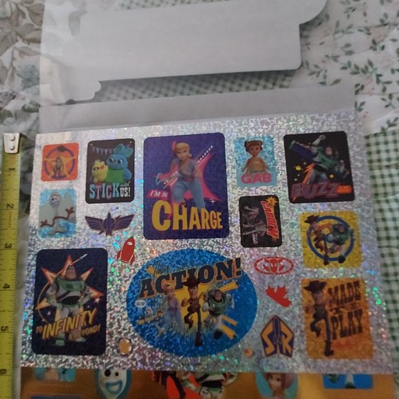 Office | New Toy Story 4 Sticker Pad With 4 Play Scenes Over 120 ...